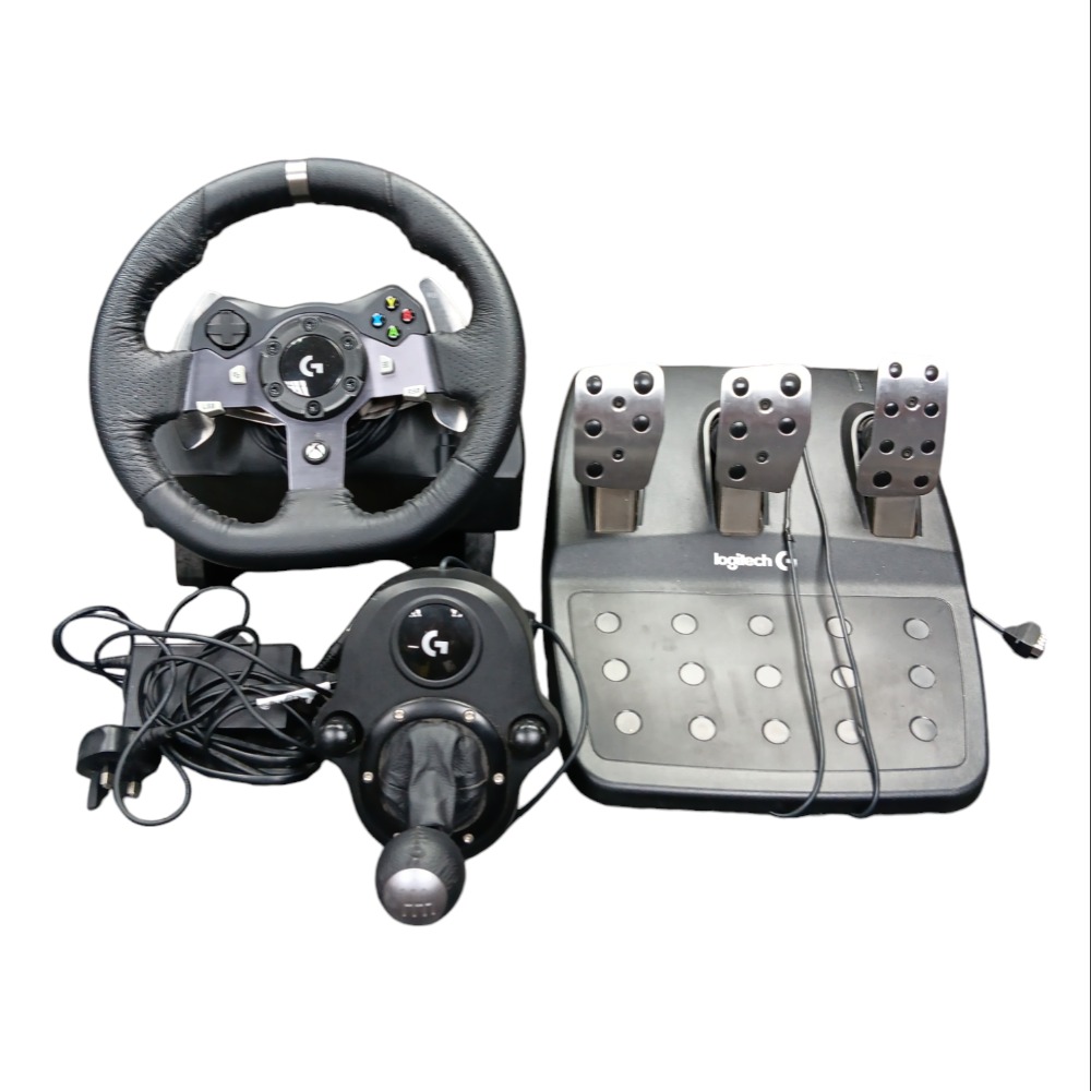 Used Logitech G920 Steering Wheel, Pedal And Shifter - Own4Less